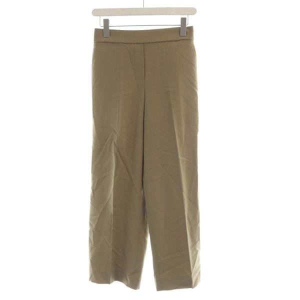 セオリー 22AW W SP SAXONY PULL ON WIDE PANT GD ワイドパンツ センタープレス S ベージュ 01-2306410-360-902 /RO レディース【ブランド】セオリー Theory【表記サイズ】S【実...