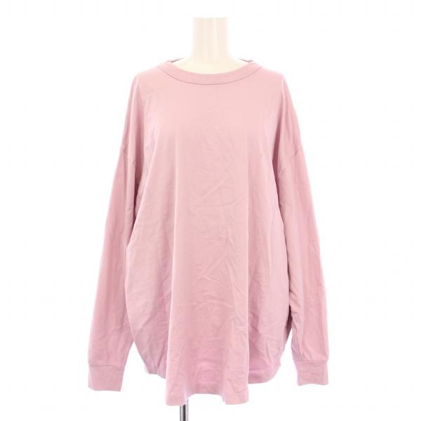 クラネ CLANE 24SS BACK OPEN HALTER NECK TOPS バックオープンホルターネックトップス カットソー 長袖 クルーネック 無地 1 ピンク【ブランド】クラネ CLANE【表記サイズ】1【実寸サイズ】肩幅：約5...