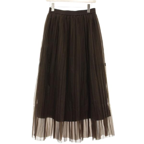 ジャーナルスタンダード JOURNAL STANDARD 24AW シアープリーツスカート ロング 茶 ブラウン 24060400917040 /OR レディース【ブランド】ジャーナルスタンダード JOURNAL STANDARD【表記サイ...