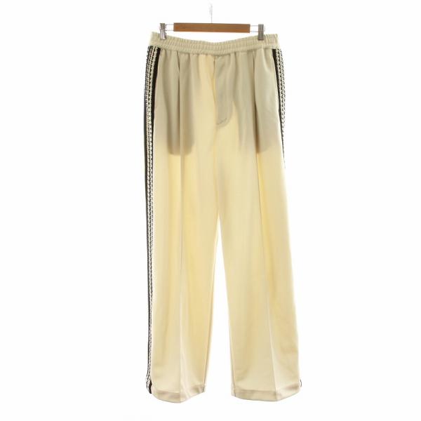 メゾンスペシャル 23AW Crochet Side LINE Prime-Wide Easy Pants クロシェサイドラインプライムワイドイージーパンツ 2 アイボリー【ブランド】メゾンスペシャル MAISON SPECIAL【表記サイ...
