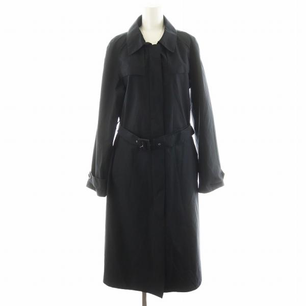 ヘルノ HERNO ラミナー Laminar ゴアテックス ステンカラーコート ロング丈 44 黒 ブラック IM022DL-11101-9300 /AN28 レディース【ブランド】ヘルノ HERNO【表記サイズ】44【実寸サイズ】身幅：約...