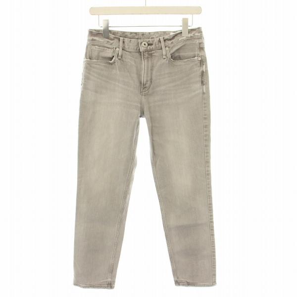 アッパーハイツ THE NINETY'S LONG LENGTH デニムパンツ ジーンズ ジップフライ ダメージ加工 25 グレー 13G336L レディース【ブランド】アッパーハイツ upper hights【表記サイズ】25【実寸サイズ...