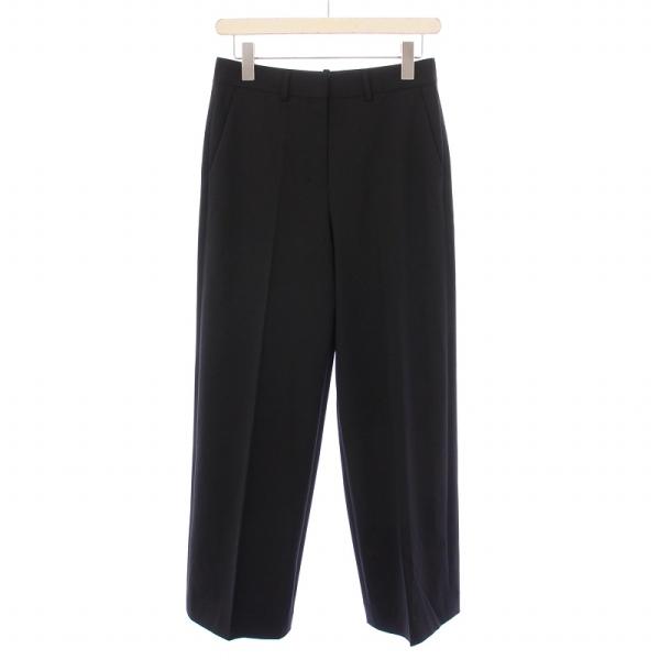 セオリー Theory TRACEABLE WOOL CL TROUSER トレーサブルウールCLトラウザーパンツ スラックス ジップフライ ストレッチ 00 黒【ブランド】セオリー Theory【表記サイズ】00【実寸サイズ】ウエスト：約...