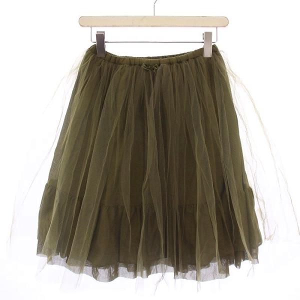 ビリティス Bilitis Collection DE TUTUS チュールスカート フレアスカート ミニ丈 カーキ 2912-222 /BM レディース【ブランド】ビリティス Bilitis Collection DE TUTUS【表記サ...