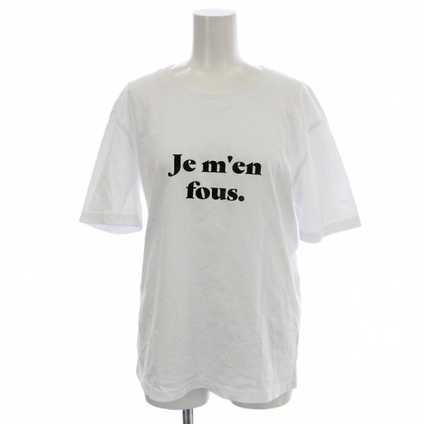 ルベーシック les petits basics Tシャツ A0397UTS775 ロゴ 半袖 S 白 ホワイト /☆G レディース【表記サイズ】S【実寸サイズ】肩幅：44cm　身幅：46cm　袖丈：20cm　着丈：58cm　　【素材】綿【...