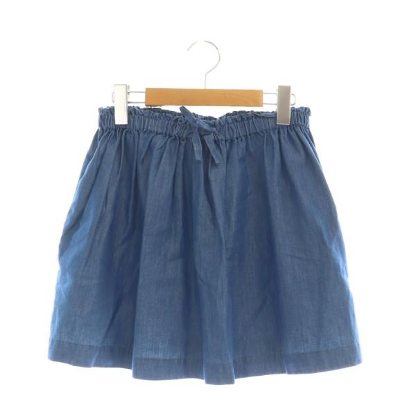 ポロ ラルフローレン POLO RALPH LAUREN ギャザースカート ミニ XL 青 /DF キッズ【ブランド】ポロ ラルフローレン POLO RALPH LAUREN【表記サイズ】XL(16)【実寸サイズ】ウエスト：63cm　ヒップ...