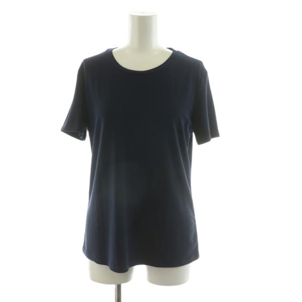 マックスマーラ MAX MARA レジャー LEISURE  Tシャツ ストレッチ 半袖 プルオーバー S ネイビー 39760206 /NQ レディース【ブランド】マックスマーラ MAX MARA【表記サイズ】S【実寸サイズ】肩幅：約37...