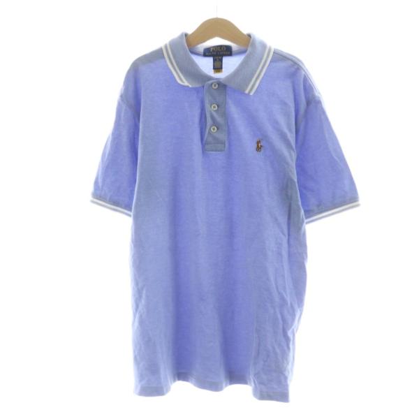 ポロ ラルフローレン POLO RALPH LAUREN ポロシャツ 半袖 子供服 ジュニア ロゴ刺繍 L 14・16 ライトブルー /NQ キッズ【ブランド】ポロ ラルフローレン POLO RALPH LAUREN【表記サイズ】L(14・...