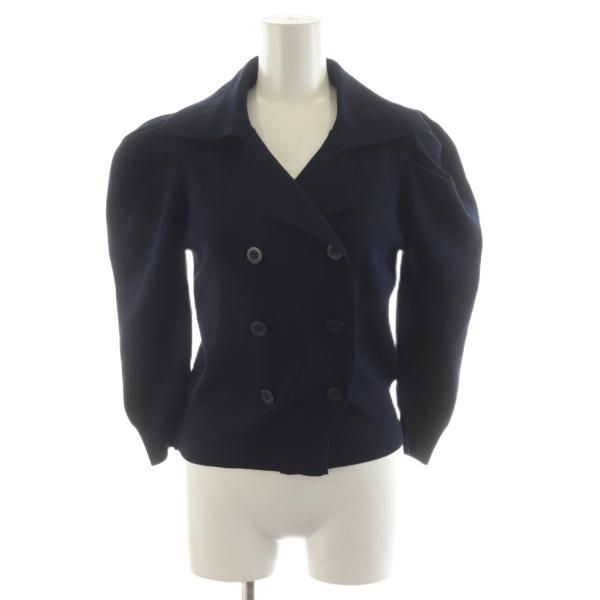 スナイデル SNIDEL 23SS トレンチデザインニットプルオーバー カーディガン ダブル F 紺 ネイビー SWNT231145 /AN23 レディース【ブランド】スナイデル SNIDEL【表記サイズ】F【実寸サイズ】肩幅：約28cm　...