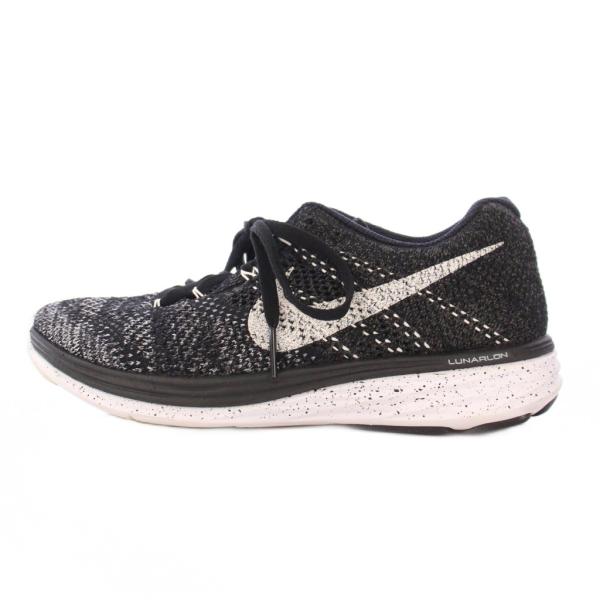 ナイキ NIKE FLYKNIT LUNER 3 フライニットルナ3 ローカットスニーカー シューズ ロゴ US6.5 23.5cm 黒 ブラック 698182-001【ブランド】ナイキ NIKE【表記サイズ】US6.5（日本サイズ23.5...