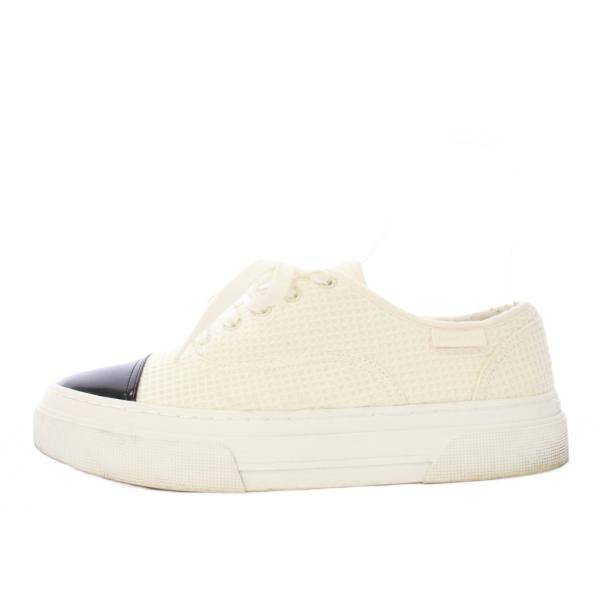 チャールズ&amp;キース  CHARLES&amp;KEITH ジョーシー Joshi  ツートーンスニーカー シューズ 40 25.5cm 白 70900511 /TK レディース【ブランド】チャールズ&amp;キース  CHARLES...