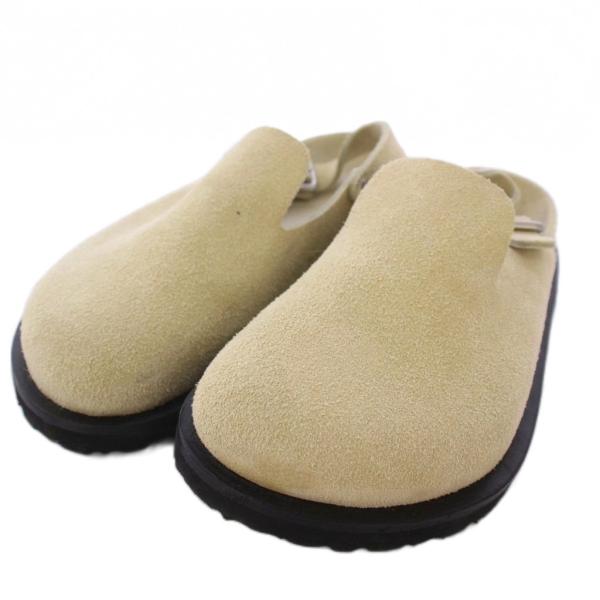 ジルサンダー JIL SANDER × ビルケンシュトック BIRKENSTOCK BERLIN サンダル フラット スエード 35 ベージュ /BM レディース【ブランド】ジルサンダー JIL SANDER【表記サイズ】35【実寸サイズ】...