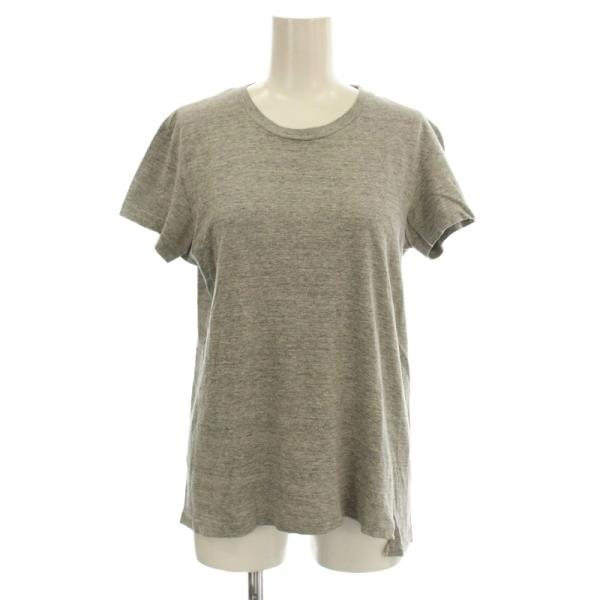 未使用品 オーラリー AURALEE SEAMLESS CREW NECK TEE A00T04ST Tシャツ 半袖 0 グレー /☆G レディース【ブランド】オーラリー AURALEE【表記サイズ】0【実寸サイズ】肩幅：38cm　身幅：4...