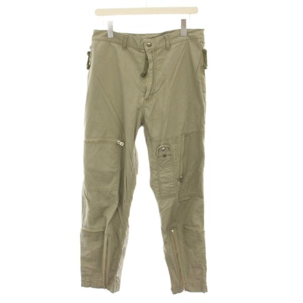 ポスト POST ワークパンツ ペインターパンツ カーゴパンツ ジップフライ M オリーブ /YT メンズ【ブランド】ポスト POST【表記サイズ】M【実寸サイズ】ウエスト：約82cm　もも幅：約30cm　裾幅：約19〜24cm　股上：約3...