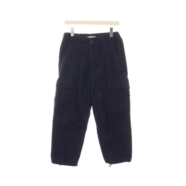 ハツキ HATSKI ジャングルファティグパンツ カーゴパンツ 0 紺 ネイビー HTK-21004-M /YM レディース【表記サイズ】0【実寸サイズ】ウエスト：72cm　もも幅：30cm　裾幅：20cm　股上：31cm　股下：65cm　...