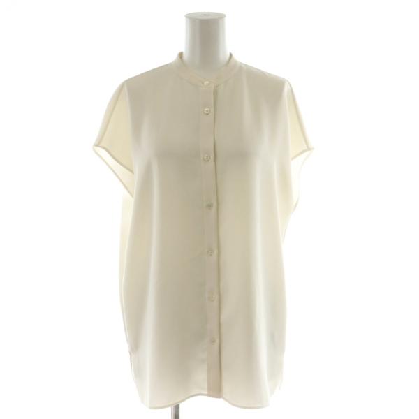 セオリーリュクス theory luxe 23SS MARVINE KARRA シャツ ブラウス フレンチスリーブ 40 アイボリー 013108250100040【ブランド】セオリーリュクス theory luxe【表記サイズ】40【実寸...