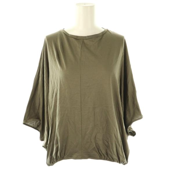 アイシービー iCB KKCYCM0961 24SS Ly.COハイゲージドルマンスリーブプルオーバー カットソー S カーキ /ES レディース【ブランド】アイシービー iCB【表記サイズ】S【実寸サイズ】着丈：56cm　ゆき丈：50cm...