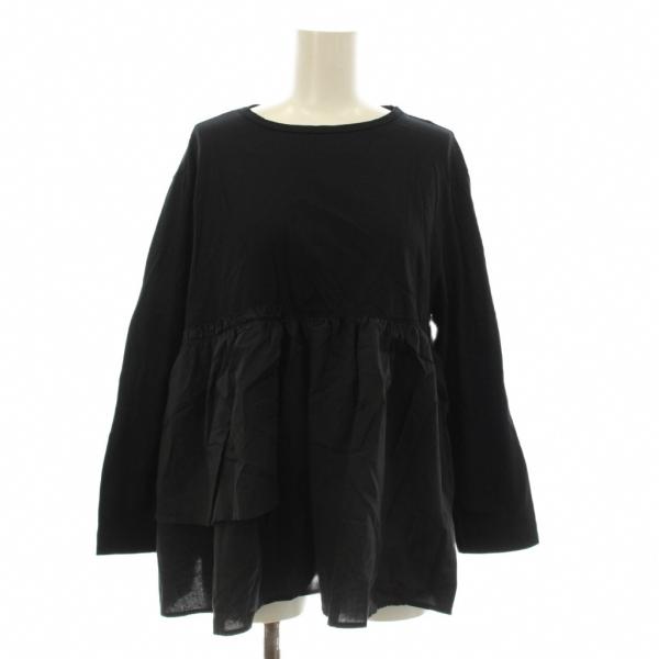 グランマママドーター トロ GRANDMA MAMA DAUGHTER toro カットソー 長袖 ティアード フレア 1 黒 ブラック TC2437021【ブランド】グランマママドーター トロ GRANDMA MAMA DAUGHTER ...