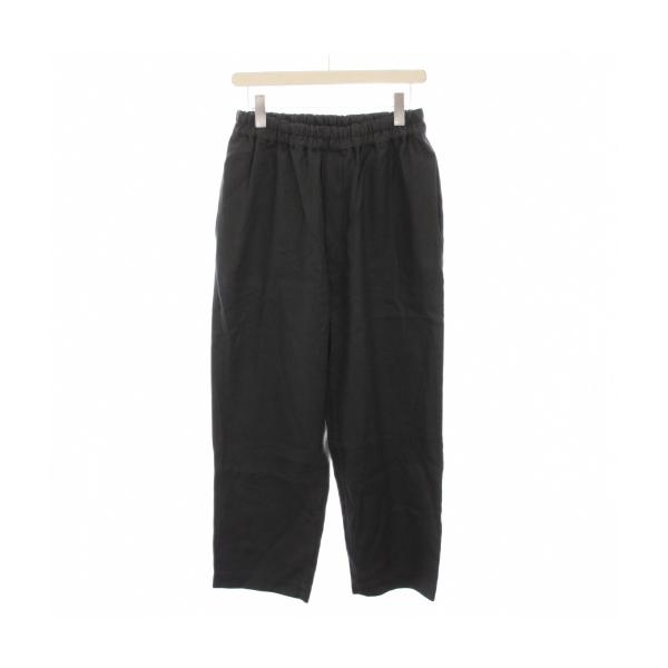 イール EEL FAMILY PANTS ファミリーパンツ スラックス リネン混 S チャコールグレー E-24216 /YM レディース【ブランド】イール EEL【表記サイズ】S【実寸サイズ】ウエスト：66cm　もも幅：33cm　裾幅：2...