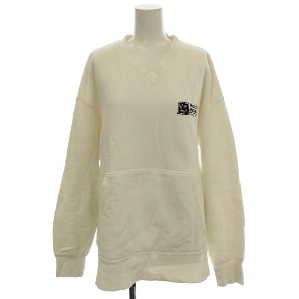 シンゾーン Shinzone MARITIME MUSEUM V NECK SWEAT Vネック スウェット トレーナー 裏ボア 長袖 FO 白【ブランド】シンゾーン Shinzone【表記サイズ】FO【実寸サイズ】肩幅：55cm　身幅：5...