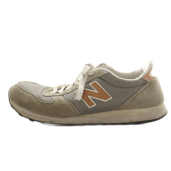 ニューバランス NEW BALANCE ML311BNB スニーカー シューズ ロゴ スエード US8 26.0cm グレー 茶 ブラウン /AN21 メンズ【ブランド】ニューバランス NEW BALANCE【表記サイズ】US8【実寸サイズ...