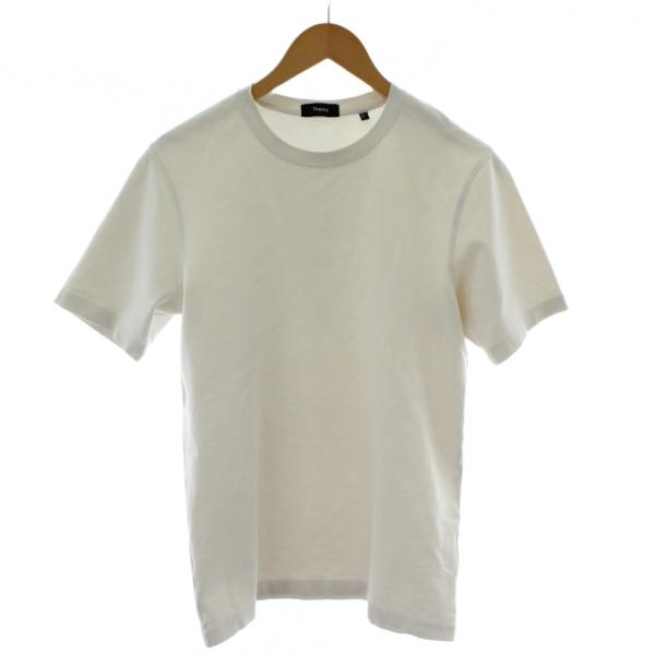 セオリー Theory 24AW VR PONTE2 RYDER TEE3 Tシャツ クルーネック 半袖 無地 S 白 ホワイト 094301005000902 /AP メンズ【ブランド】セオリー Theory【表記サイズ】S【実寸サイズ】...