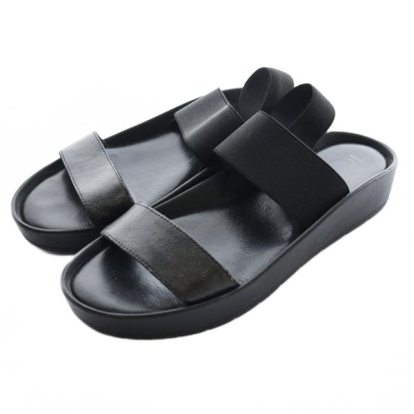 リタシー Rita.C ベルト切替フラットサンダル 23.5cm 黒 ブラック /SS ■OS レディース【表記サイズ】23.5cm【実寸サイズ】最大幅：約9cm　アウトソール：約25cm　　【色】黒 ブラック 【状態】この商品には下記のよ...