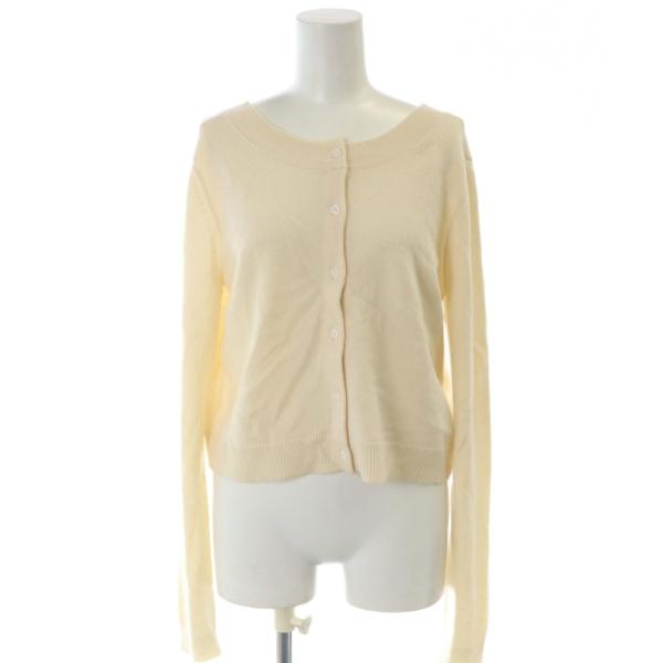 ドロシー シューマッハ DOROTHEE SCHUMACHER カーディガン ニット カシミヤ 2 アイボリー /NS レディース【表記サイズ】2【実寸サイズ】肩幅：33cm　身幅：45cm　着丈：39cm　袖丈：66cm　　【素材】カシミ...