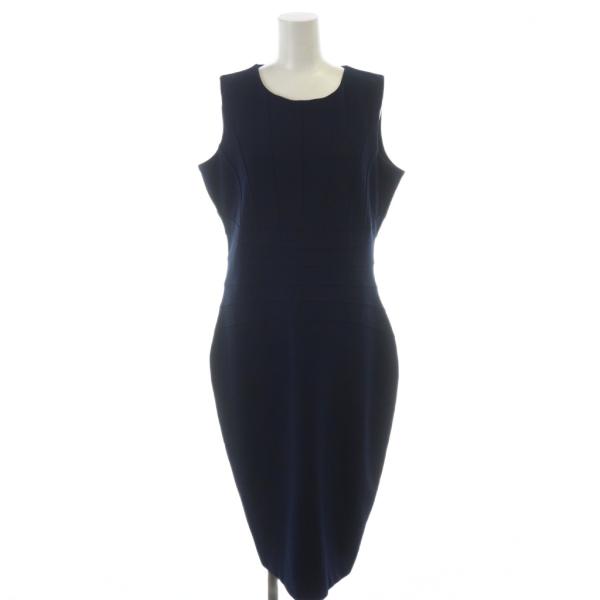 イヴァンカ トランプ Ivanka Trump コクーンワンピース ノースリーブ ロング 10 ネイビー /NS レディース【ブランド】イヴァンカ トランプ Ivanka Trump【表記サイズ】10【実寸サイズ】肩幅：-cm　身幅：47c...