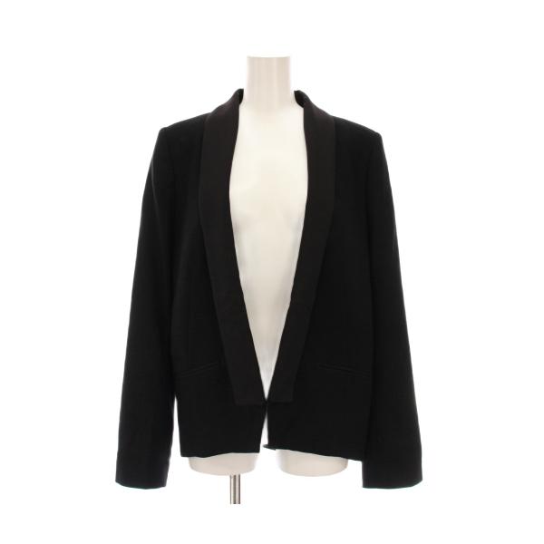 コントワーデコトニエ COMPTOIR DES COTONNIERS ジャケット ウール ショールカラー アウター 36 黒 ブラック /YM レディース【ブランド】コントワーデコトニエ COMPTOIR DES COTONNIERS【表記...