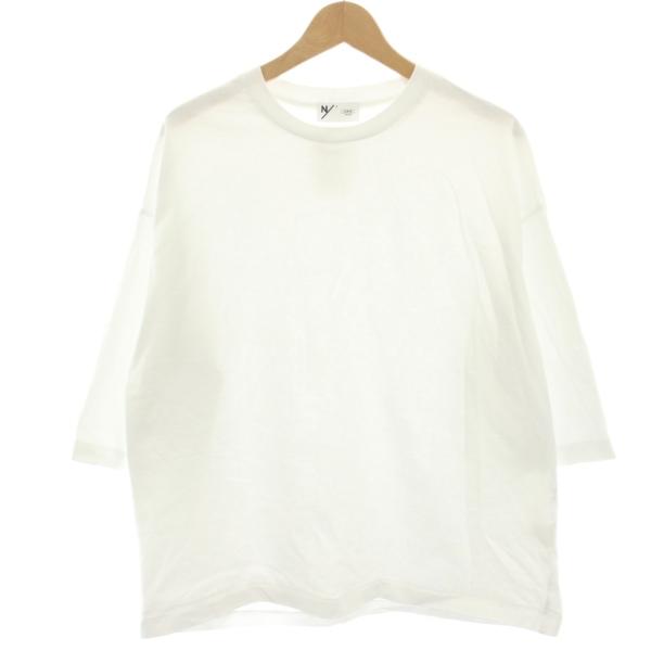 ニュートラルワークス ミディアムドライジャージービッグティー MDJ BIG TEE Tシャツ カットソー 七分袖 L 白 ホワイト KSU32146【表記サイズ】L【実寸サイズ】身幅：61cm　着丈：68cm　ゆき丈：64cm　　【素材】...
