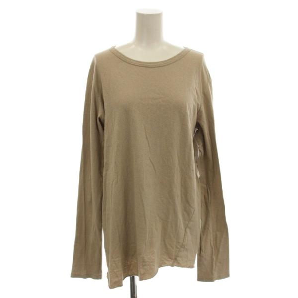 ドゥーズィエムクラス DEUXIEME CLASSE Layering 後染め Tシャツ ロンT カットソー ネップ加工 長袖 F ベージュ【ブランド】ドゥーズィエムクラス DEUXIEME CLASSE【表記サイズ】F/実寸サイズをご参考...