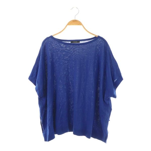 ジャーナルスタンダード JOURNAL STANDARD 24SS サマーニット セーター 半袖 F 青 ロイヤルブルー /ES レディース【ブランド】ジャーナルスタンダード JOURNAL STANDARD【表記サイズ】F【実寸サイズ】身...