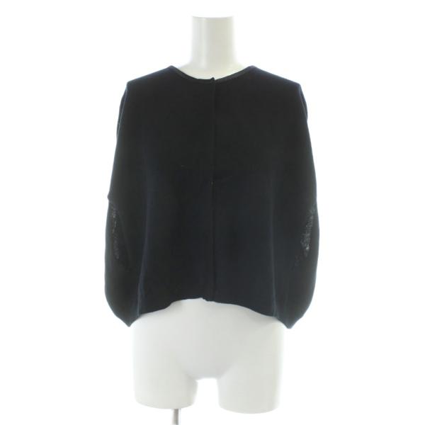 アルベルタ フェレッティ ALBERTA FERRETTI ニット 38 黒 ブラック ラウンドネック /AP レディース【ブランド】アルベルタ フェレッティ ALBERTA FERRETTI【表記サイズ】38【実寸サイズ】身幅：約55cm...