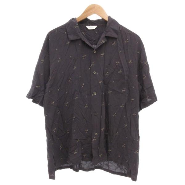 ウェルダー WELLDER  ショートスリーブオープンカラーシャツ 半袖 総柄 4 グレー WM20SSH12 /NU メンズ【ブランド】ウェルダー WELLDER 【表記サイズ】4【実寸サイズ】肩幅：51cm　身幅：57cm　袖丈：26c...