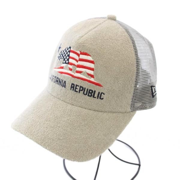 ニューエラ NEW ERA California Republic Bear Snapback Cap メッシュキャップ グレー /TK メンズ【ブランド】ニューエラ NEW ERA【表記サイズ】実寸サイズをご参考下さい。【実寸サイズ】つば...