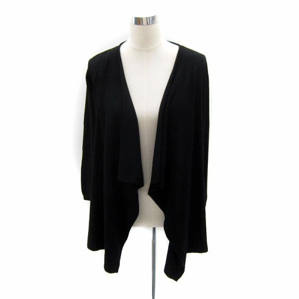ダイアンフォンファステンバーグ DIANE von FURSTENBERG カーディガン ミドル丈 前開き 無地 S 黒 ブラック /SY35 レディース【ブランド】ダイアンフォンファステンバーグ DIANE von FURSTENBERG...