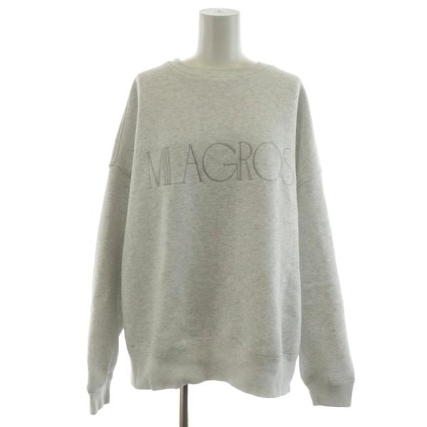 ハウント HAUNT LOGO SWEAT スウェット トレーナー ロゴ F 白 ホワイト 1234010399GRY /AN44 レディース【表記サイズ】F【実寸サイズ】身幅：約66.5cm　着丈：約64cm　ゆき丈：約83cm　　【素材...