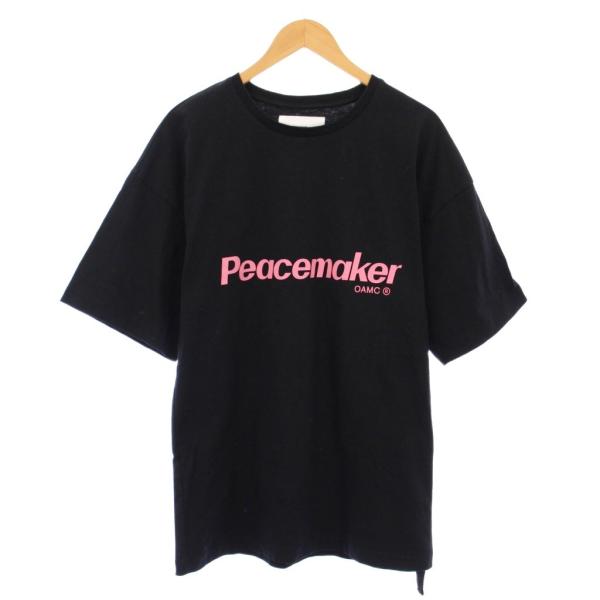 オーエーエムシー OAMC PEACEMAKER Flower S/S Tshirt Tシャツ カットソー 半袖 ロゴ プリント S 黒 PCM1OT02GJE002099 /TK メンズ【ブランド】オーエーエムシー OAMC【表記サイズ】...