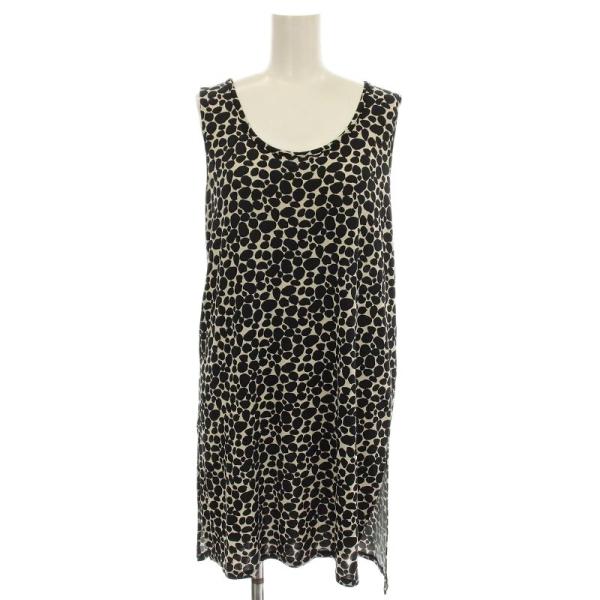 マックスマーラ MAX MARA LEISURE レジャー ストレッチ ノースリーブ ワンピース ミニ 総柄 S 19410596670 【ブランド】マックスマーラ MAX MARA【表記サイズ】S【実寸サイズ】身幅：42cm　着丈：77c...