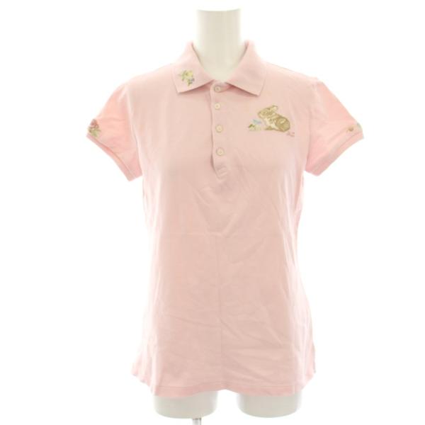 ポロ ラルフローレン 子供服 Bunny Stretch Mesh Polo Shirt ポロシャツ カットソー うさぎ刺繍 半袖 XL 16 ピンク 0200011625 /HN【ブランド】ポロ ラルフローレン POLO RALPH LA...