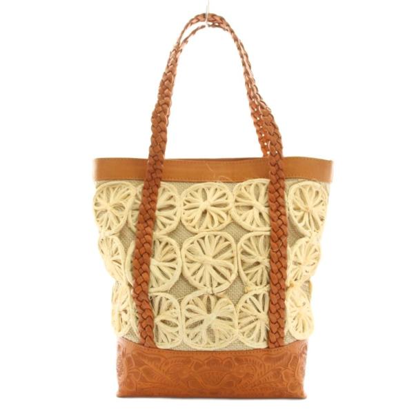 グレースコンチネンタル GRACE CONTINENTAL TAMARA トートバッグ レザー 編込み キャメル ベージュ /HN レディース【ブランド】グレースコンチネンタル GRACE CONTINENTAL【実寸サイズ】持ち手の長さ：...