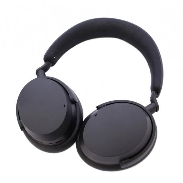 ゼンハイザー SENNHEISER ACCENTUM Wireless ACAEBT アクセンタムワイヤレス ヘッドホン ヘッドフォン 動作確認済み 黒 ブラック【実寸サイズ】ヘッドバンド イヤーパッド接続部分から 外周最小約30.5cm〜...