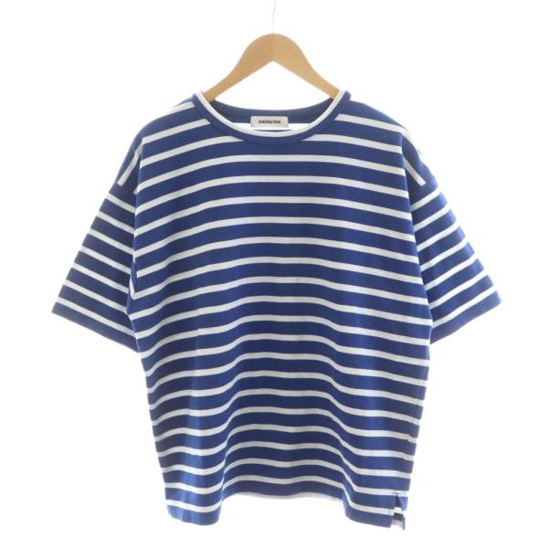 モンキータイム MONKEY TIME アローズ RIPPLE BORDER TEE リップルボーダーティー Tシャツ カットソー 半袖 1 青 ブルー 白 ホワイト【ブランド】モンキータイム MONKEY TIME アローズ【表記サイズ】...