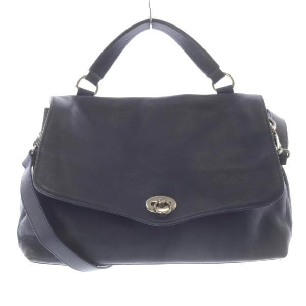 ステファン STEPHAN ショルダーバッグ ハンドバッグ レザー 2way 紺 ネイビー /SR レディース【ブランド】ステファン STEPHAN【表記サイズ】実寸サイズをご参照ください。【実寸サイズ】持ち手の長さ：35cm　ヨコ：33c...