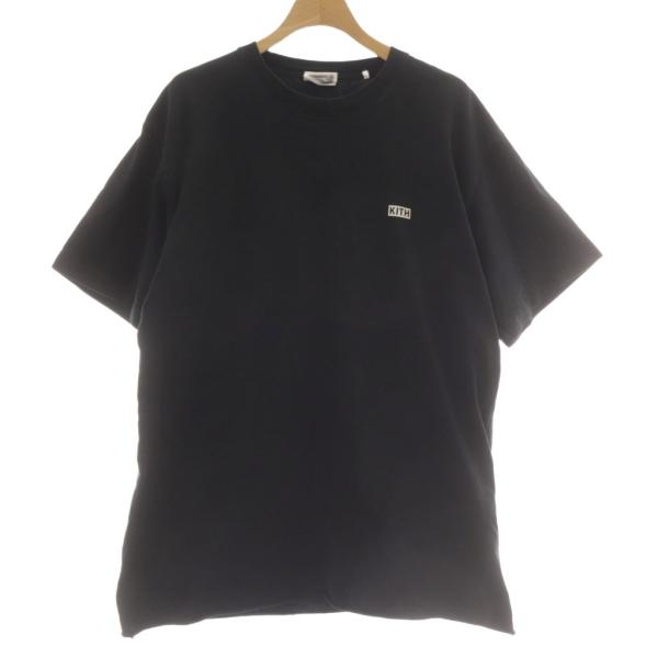 キスニューヨークシティ KITH NYC Tシャツ 半袖 M 黒 ブラック /AU 【ブランド】キスニューヨークシティ KITH NYC【表記サイズ】M【実寸サイズ】肩幅：約51cm　身幅：約55cm　着丈：約69cm　袖丈：約20cm　　...