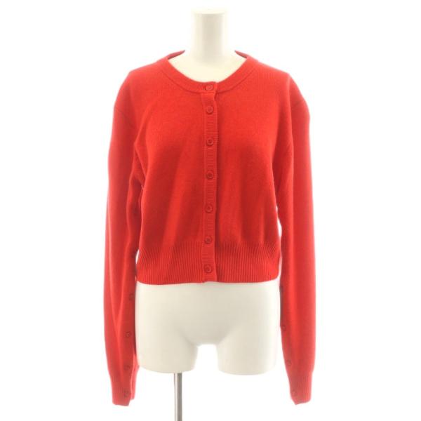 スタイリング styling/ 24AW カーディガン ウール カシミヤ混 F 赤 レッド 16WND244019 /AN23 レディース【ブランド】スタイリング styling/【表記サイズ】F【実寸サイズ】肩幅：約41cm　身幅：約50...