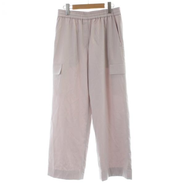 アイシービー iCB 24AW パンツ スラックス 4 ピンク /AP レディース【ブランド】アイシービー iCB【表記サイズ】4【実寸サイズ】ウエスト：約70cm　もも幅：約28.5cm　裾幅：約25cm　股上：約33cm　股下：約68....