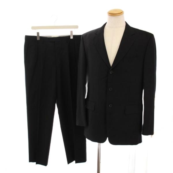 ポールスミスコレクション PAUL SMITH COLLECTION シングルスーツ セットアップ 上下 テーラードジャケット パンツ L 黒 ブラック /YM【ブランド】ポールスミスコレクション PAUL SMITH COLLECTION...