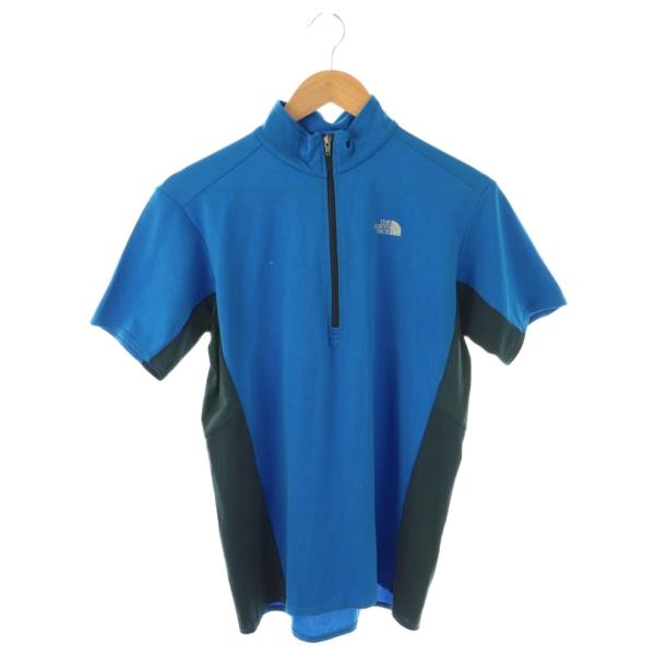 ザノースフェイス THE NORTH FACE ULTRAWICK ZIPUP Tシャツ カットソー 半袖 L ブルー NT11234 /DO メンズ【ブランド】ザノースフェイス THE NORTH FACE【表記サイズ】L【実寸サイズ】肩...